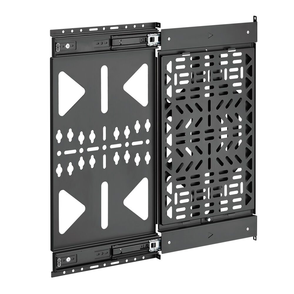 Ezymount Steel Sliding AV Storage Panel Accessory Mount 60.8x58.2cm ...