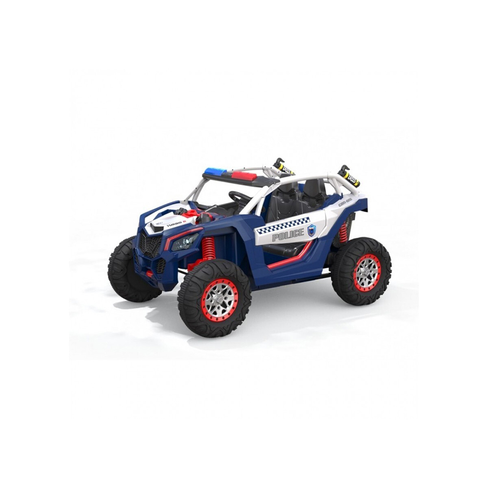 Go Skitz 24V 3+ Police Beach Buggy Ride On Kids Toy - Blue - Online ...