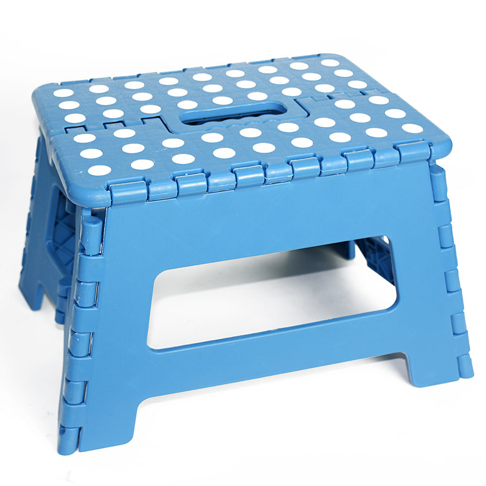 22cm Blue Plastic Folding Step Stool - Online | KG Electronic