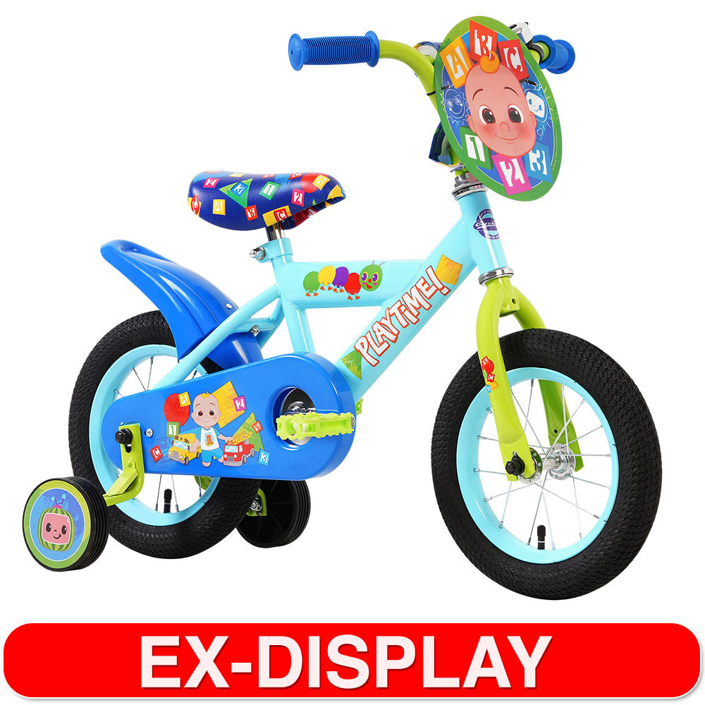 Cocomelon 30cm Bike w/ Training Wheels Kids 3-6y - Online | KG Electronic