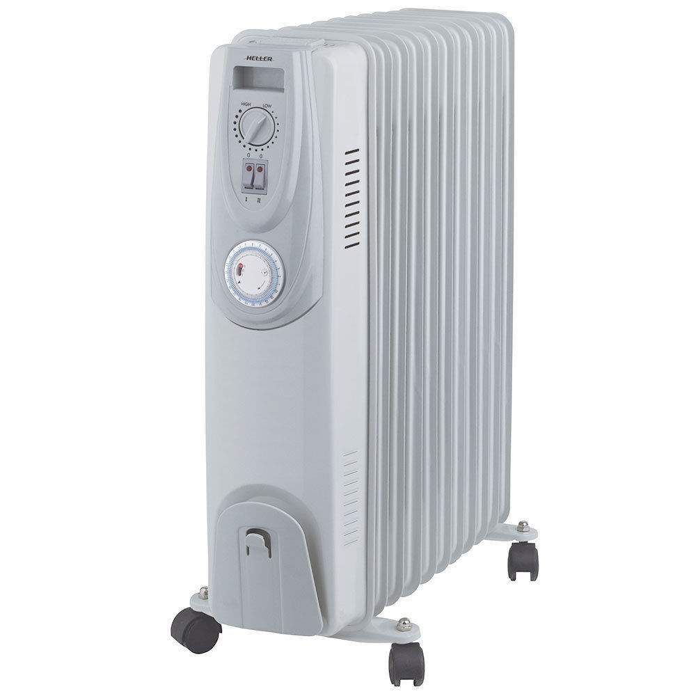 11 Fin Oil Heater with Timer - Online | KG Electronic