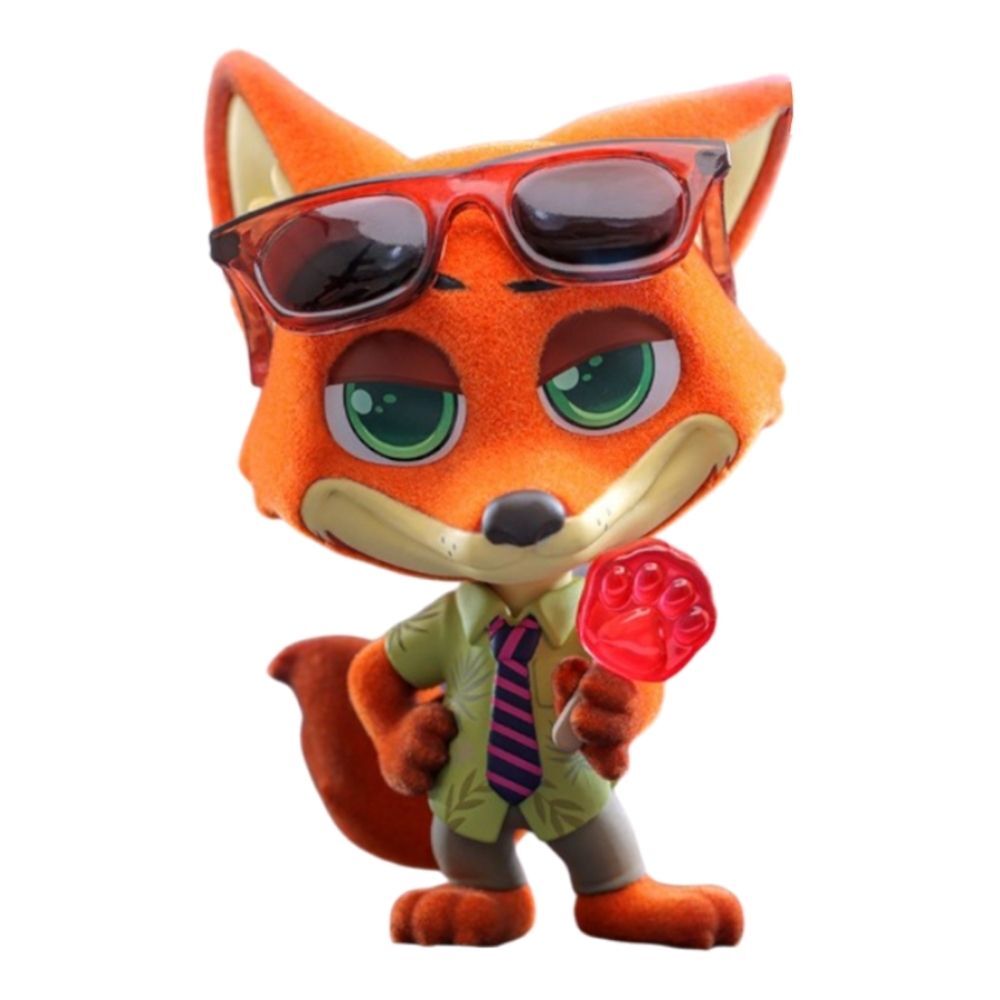 Zootopia Nick Wilde Velvet Hair Version Cosbaby Figure Toy - Online ...