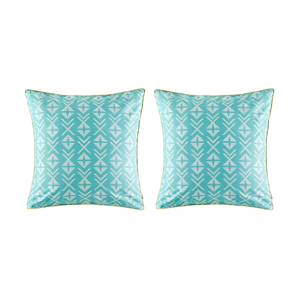 2PK KAS Australia Ellie Euro Pillowcase European Style 100% Cotton ...