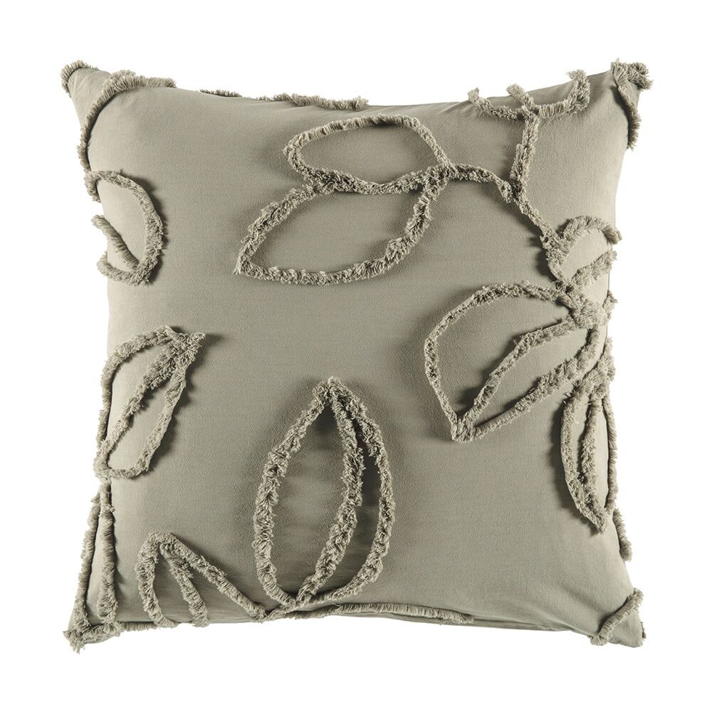 KAS Australia Sorrel Euro Pillowcase European Style 100% Cotton Olive ...