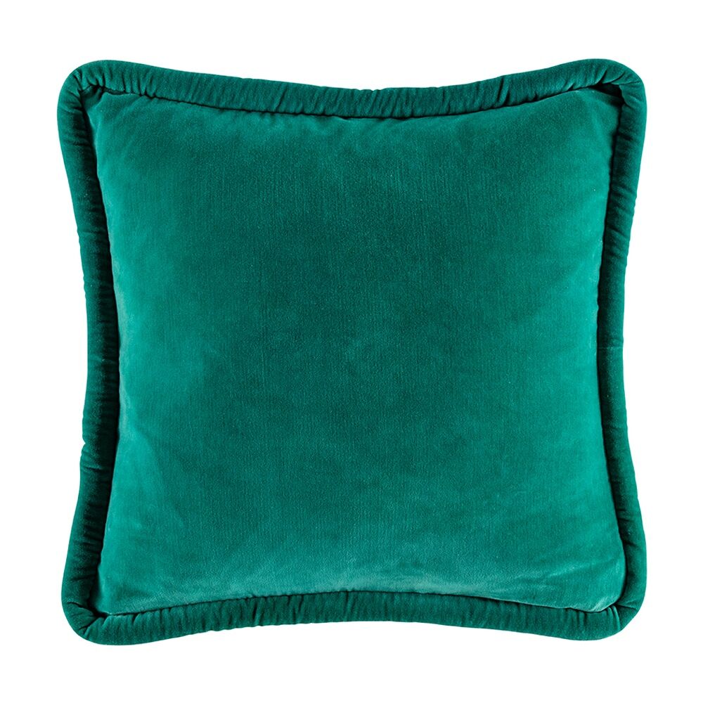 KAS Australia Pascale Cushion 50x50cm Velvet Cover Cotton Square ...
