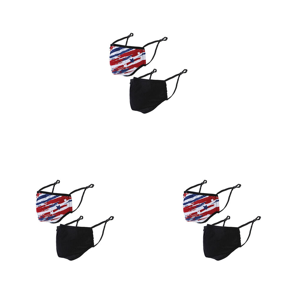 3x 2pc Dreambaby Reusable Protective Face Masks Adult - Red/Blue ...