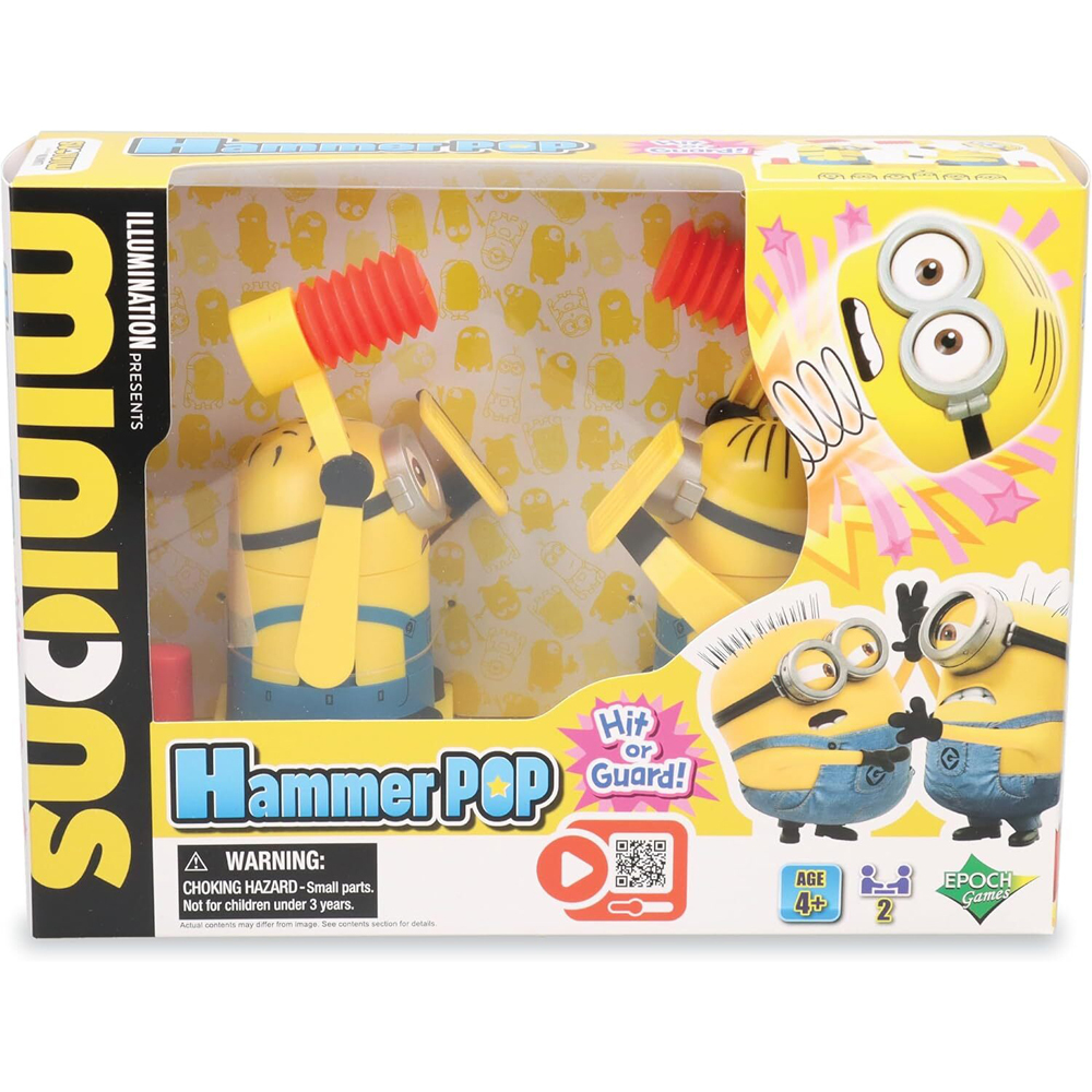 Minions Games Despicable Me 4 Hammer Pop Trigger Button Game 4 ...