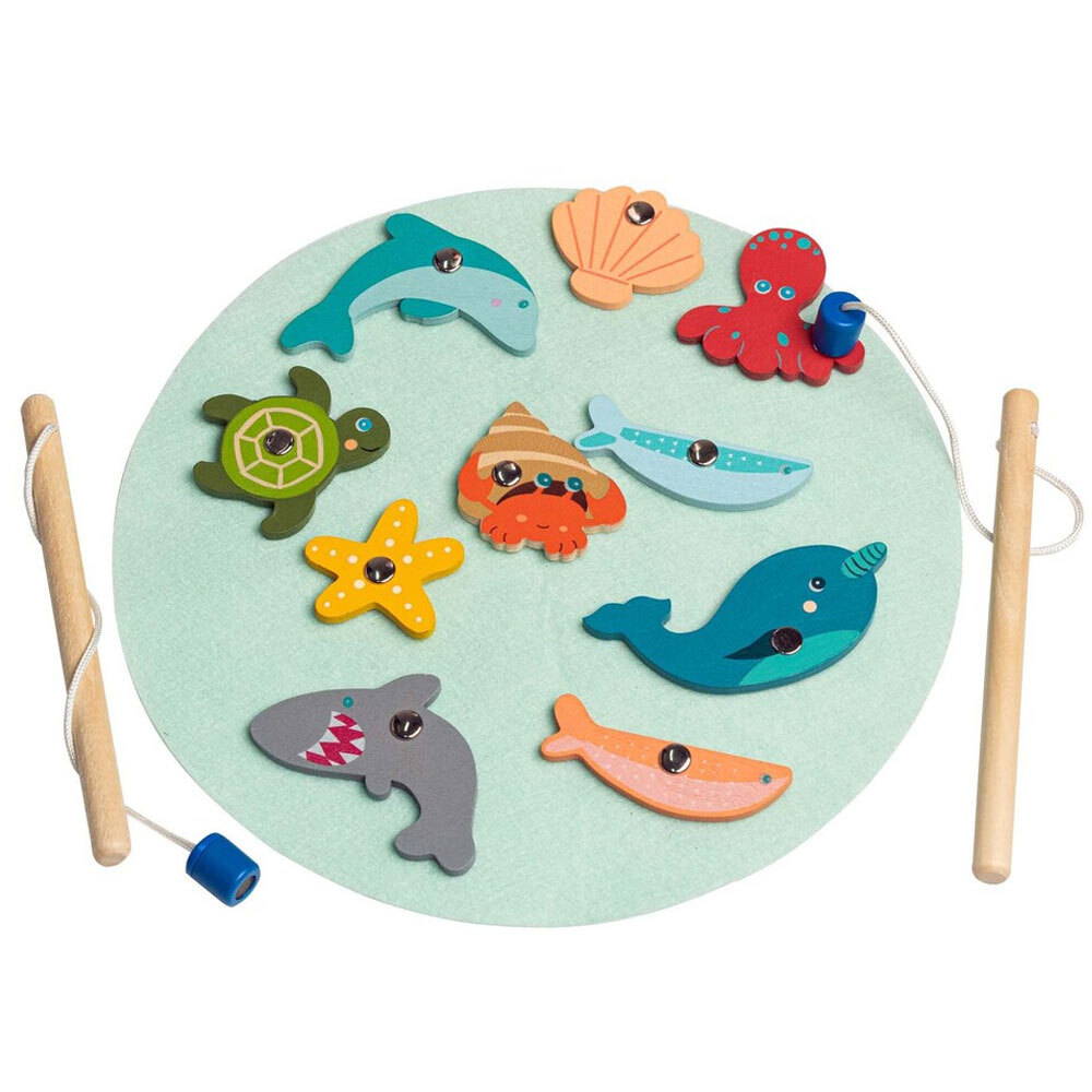 Kaper Kidz Calm & Breezy Wooden Fishing Game 2y+ - Online | KG Electronic