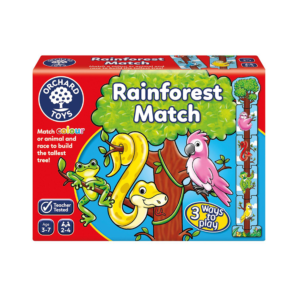Orchard Game Rainforest Match Kids/Childrens Play Toy 3+ - Online | KG ...