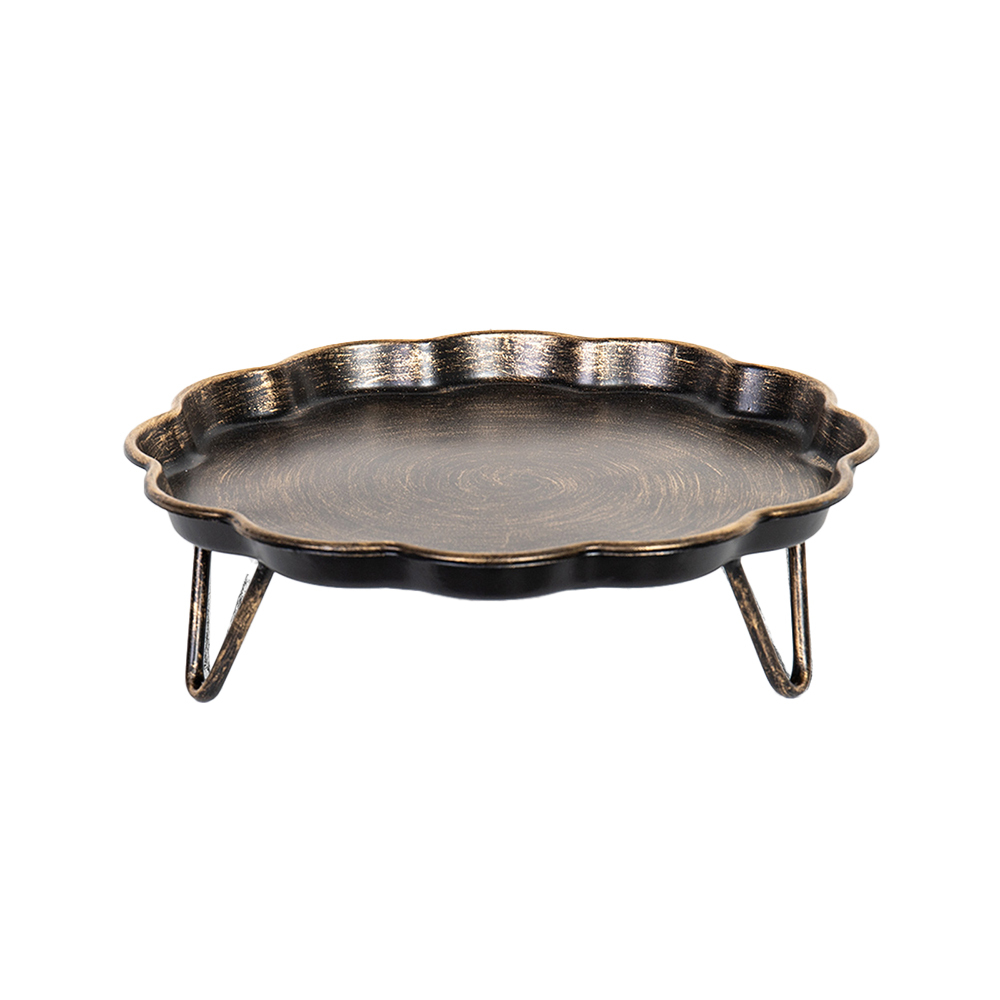 DWBH 33cm Pressed Metal Cake Stand Display - Luxor - Online | KG Electronic