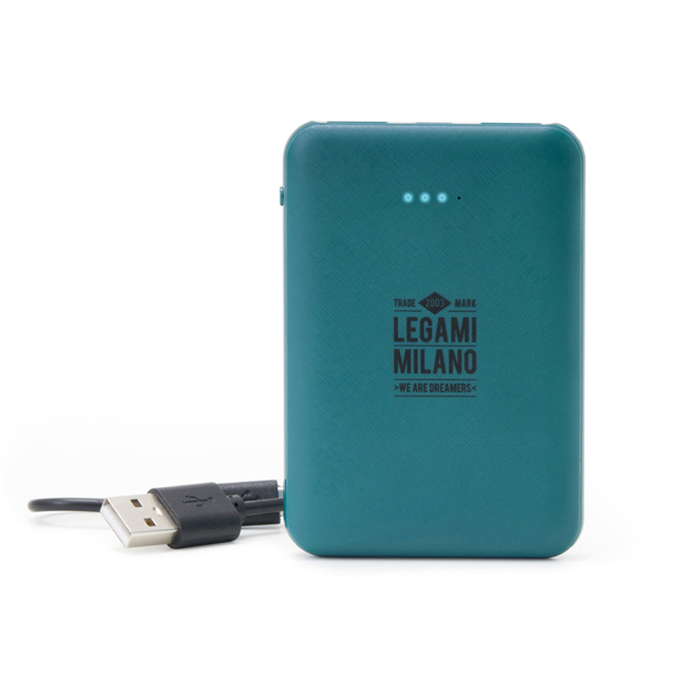 Legami Power Man 5000mAh Double USB Ports Power Bank w/ Cable - Online ...