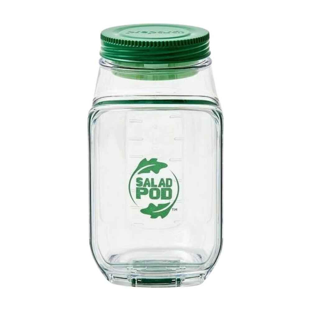 Prepara Microwaveable Salad Pod Glass Food Container Leakproof 1.06L ...