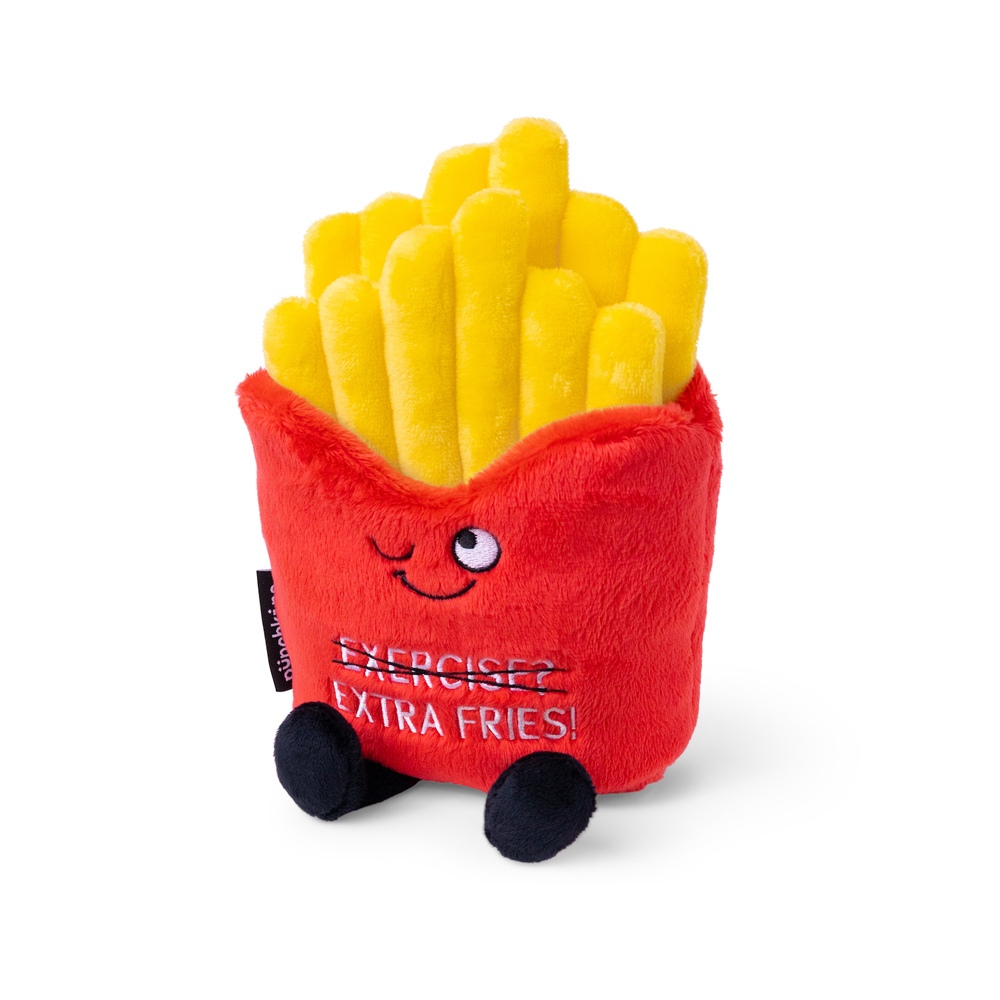 Punchkins Exercise Extra Fries Adults Plush Toy 20cm - Online | KG ...
