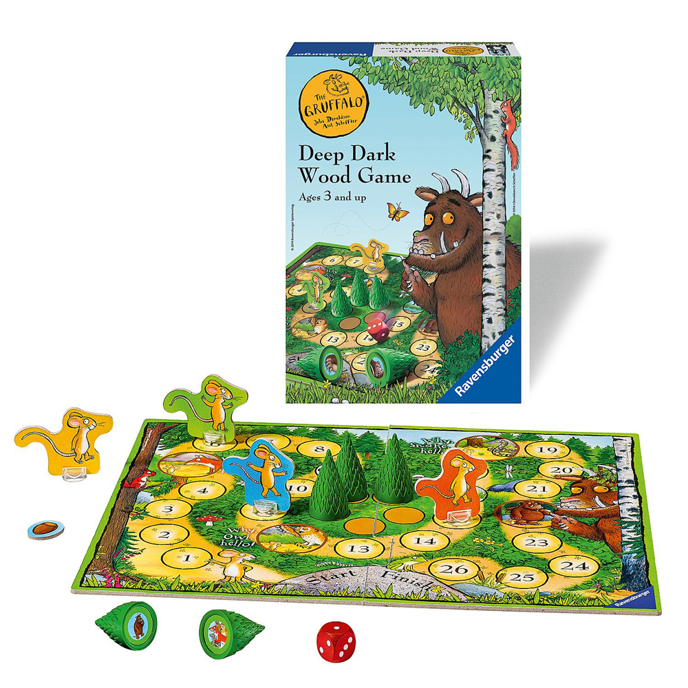 Ravensburger The Gruffalo Deep Dark Wood Game Family Games 3y+ - Online ...