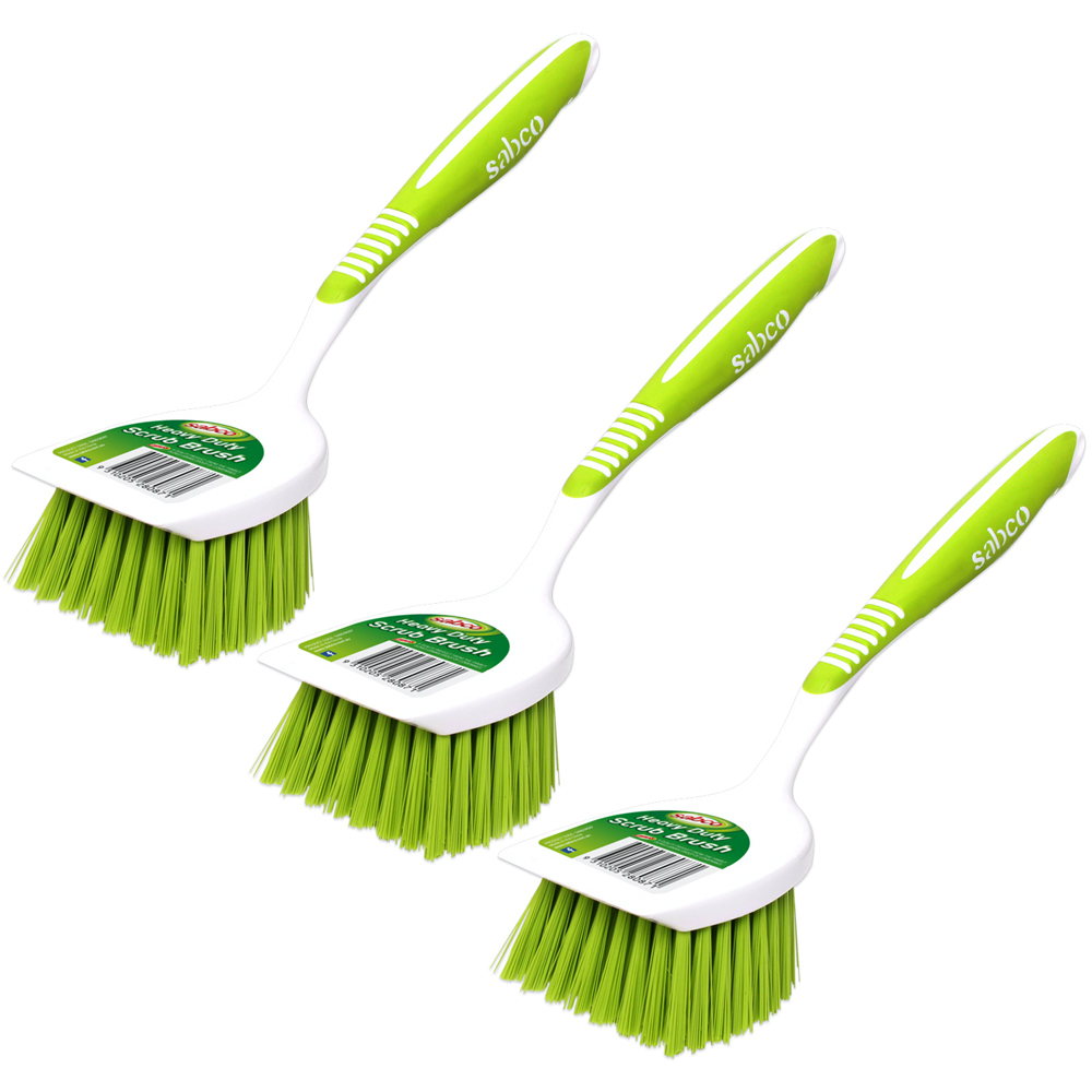 3PK Sabco Heavy Duty Scrub Brush - Online | KG Electronic