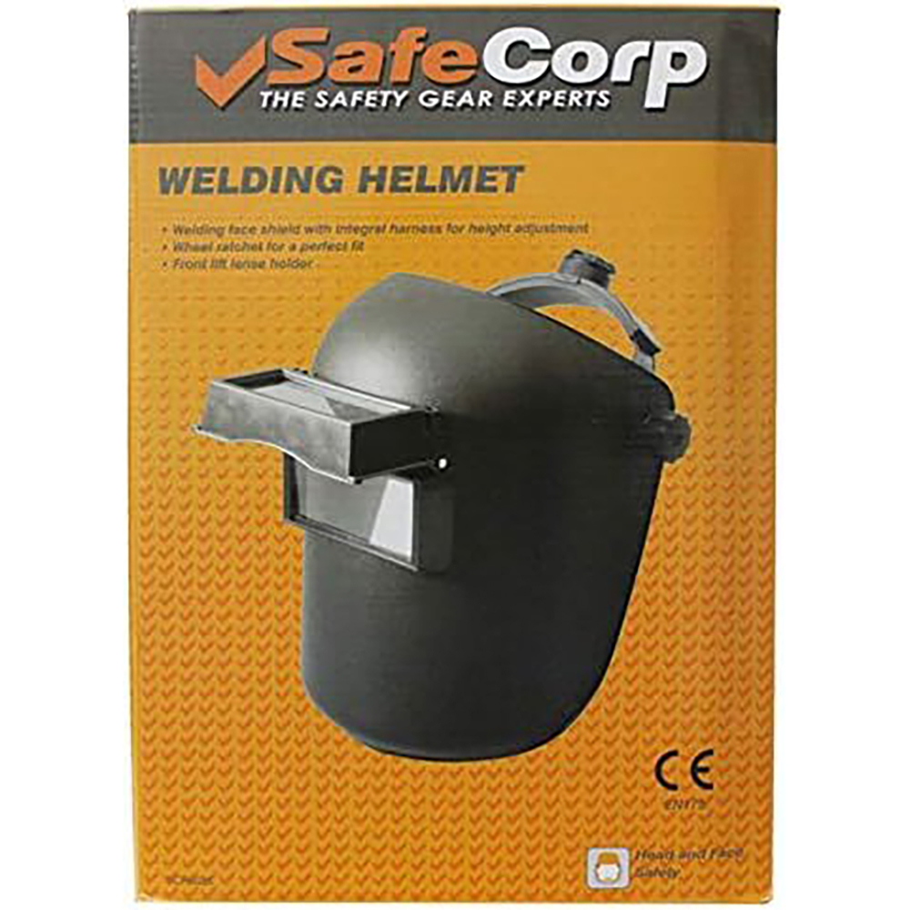 Safecorp Adjustable Welding Helmet/Face Shield Black - Online | KG ...