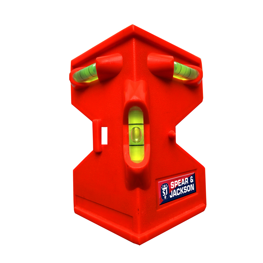 Spear & Jackson Post Level 3 Vial Spirit 140mm - Red - Online | KG ...