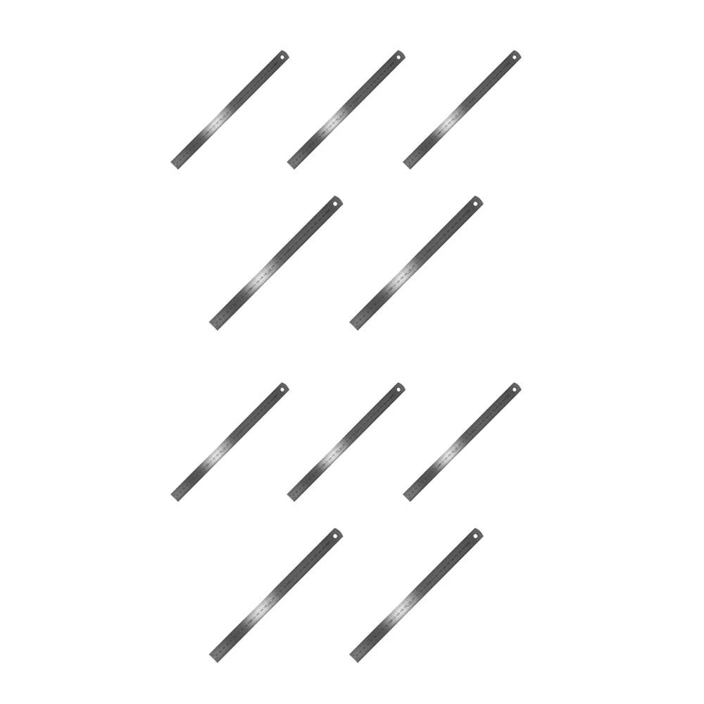 10PK Spear & Jackson Ruler Stainless Steel 300mm - Silver - Online | KG ...