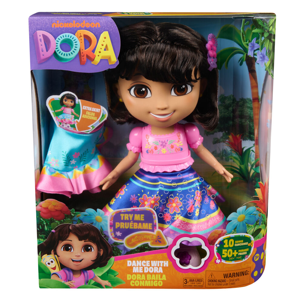 Spin Master Dora the Explorer Dance w/ Dora Talking/Singing Doll 3y ...