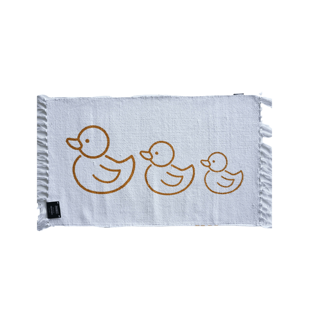 Rayell Rubber Duck Family 80x50cm Cotton Mat - White - Online | KG ...