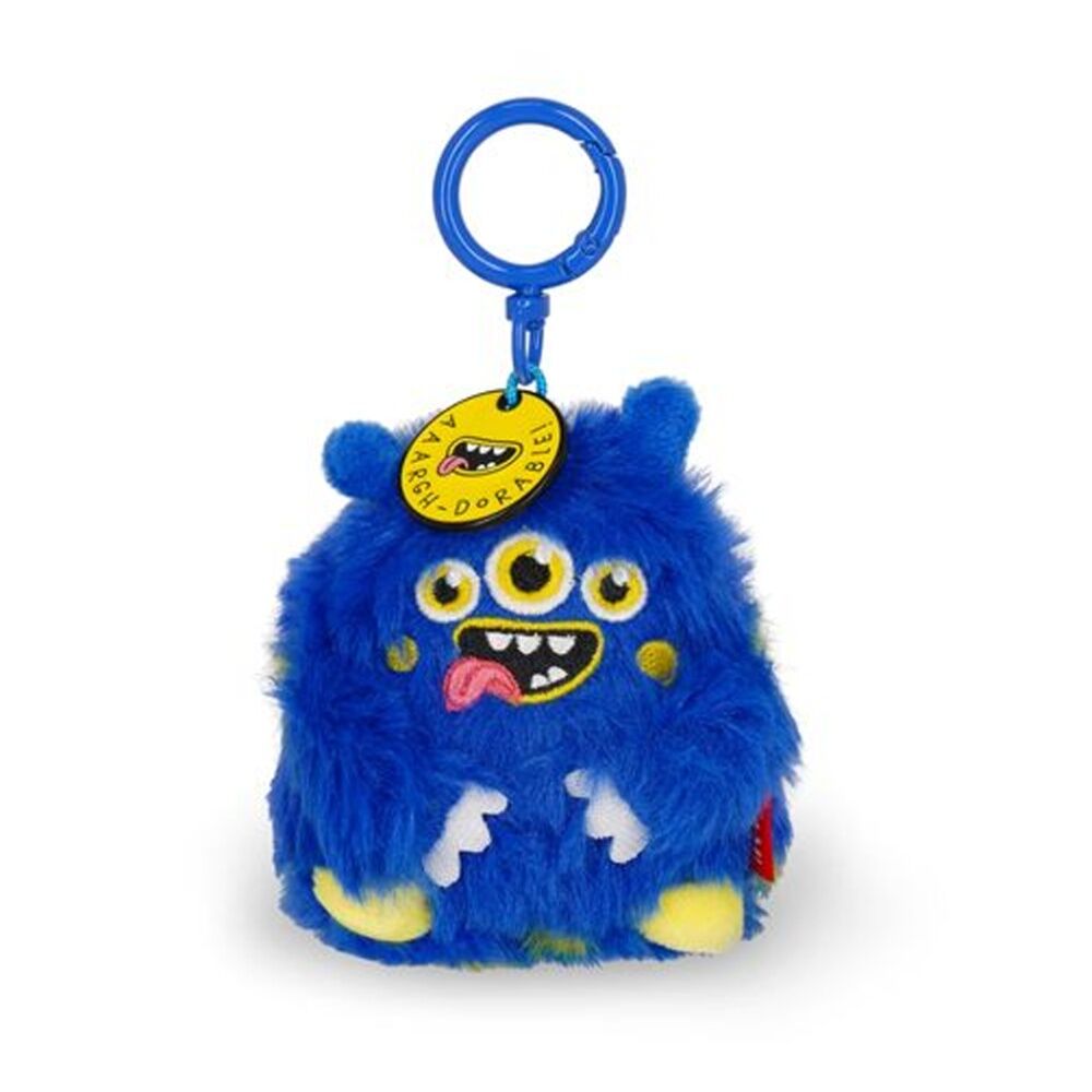 Legami Plush Keyring Monster w/Metal Ring Super Soft Kids Bag Charm/Toy ...