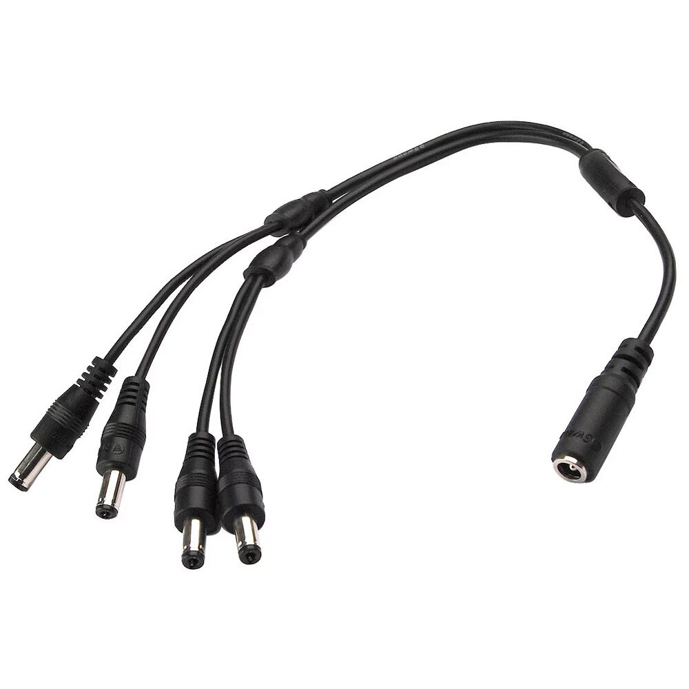 Swann CCTV 4-Way Power Splitter - Black - Online | KG Electronic