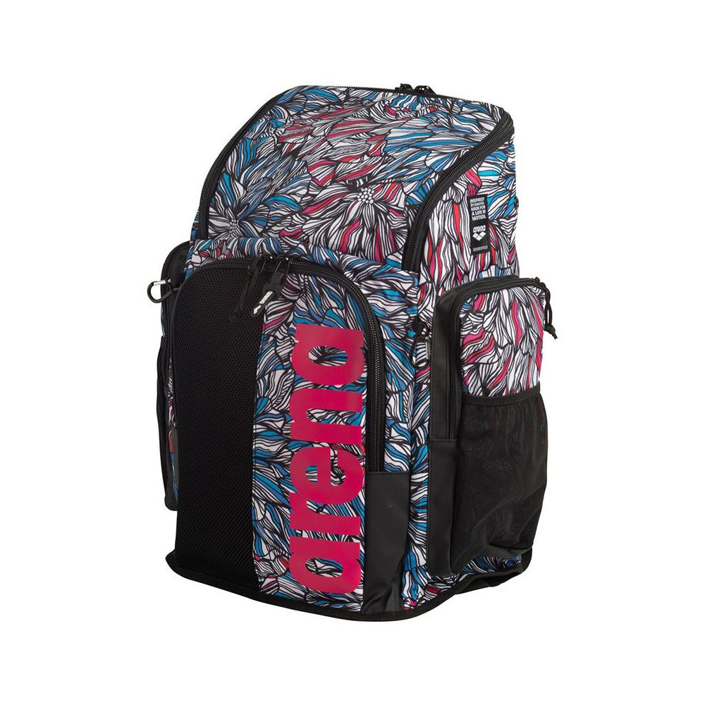 Arena Spiky III Backpack 45 Litre Swimming Accessory w/Drybag Dahlia ...