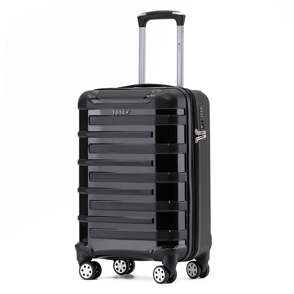 Tosca Warrior 40L/20" Hard Case Luggage Onboard Carry-On Suitcase ...