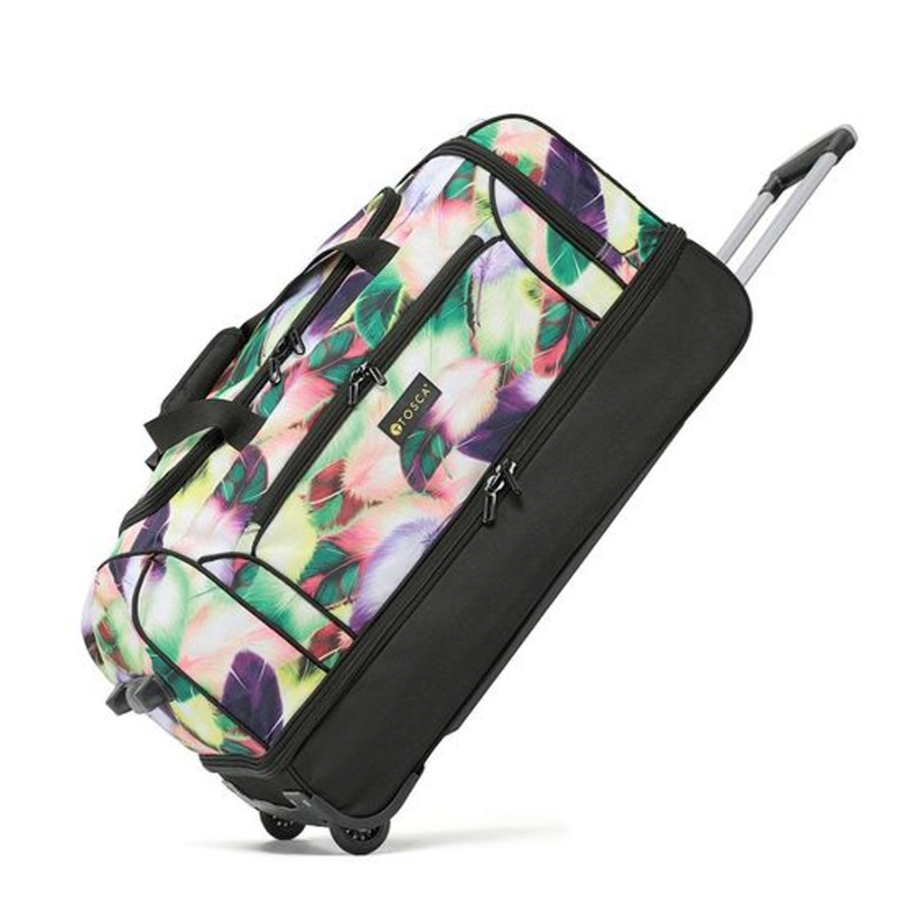 Tosca Trek Camping Wheeled Duffle/Weekender Bag 72cm - Feather - Online ...