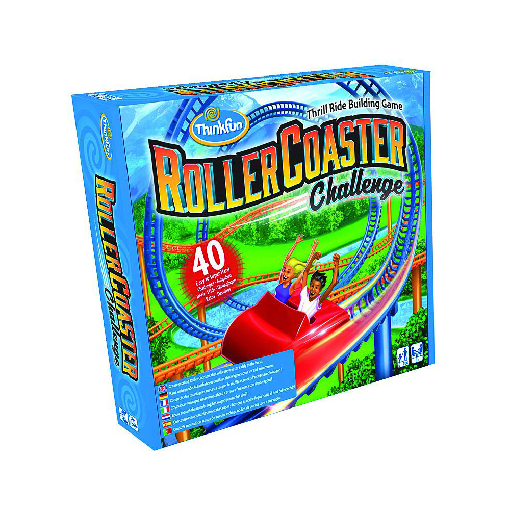 ThinkFun Roller Coaster Challenge Family Board Game 6y+ - Online | KG ...