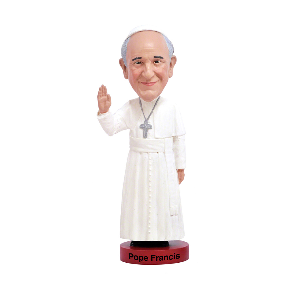 Royal Bobbles Bobblehead Pope Francis 8'' Figurine Model - Online | KG ...