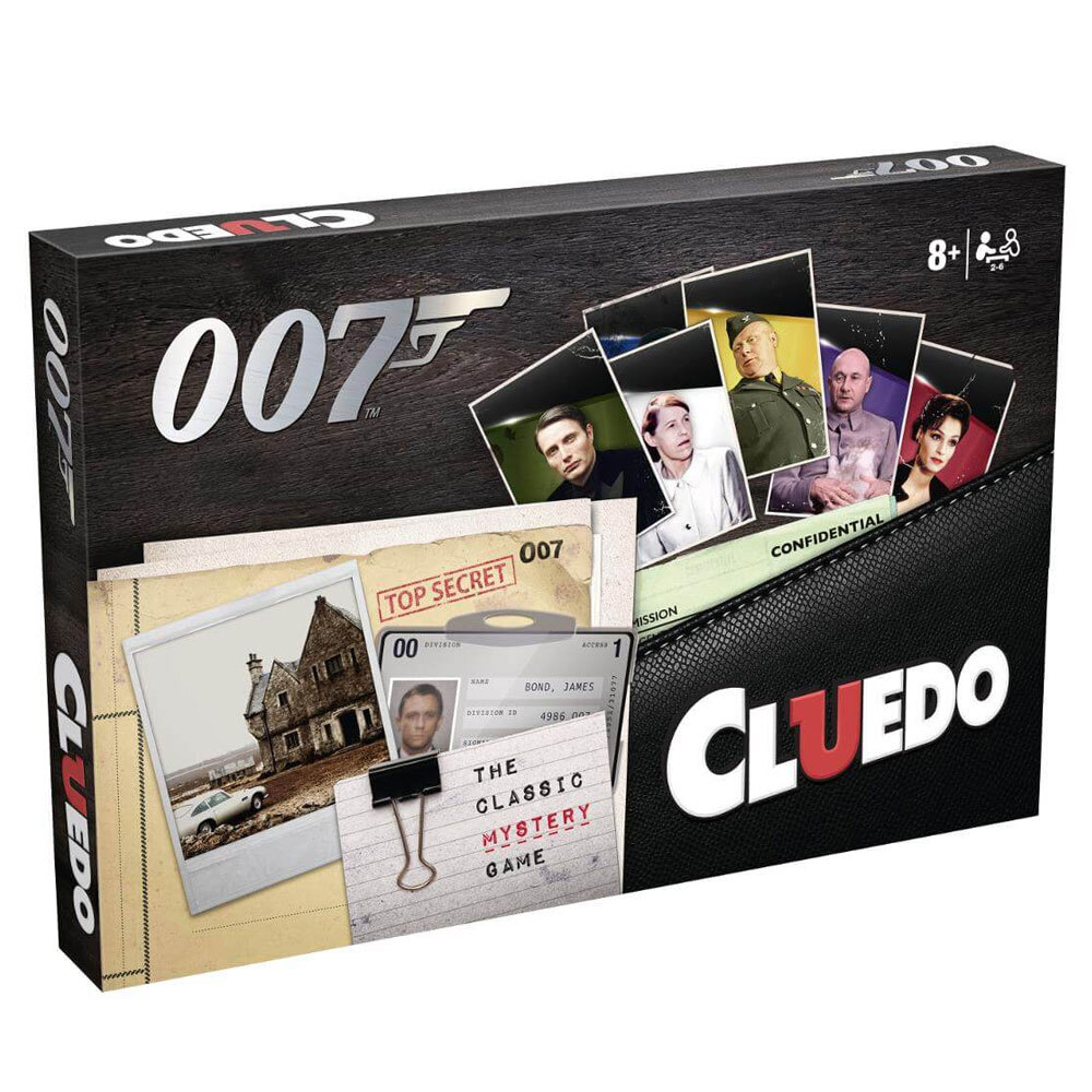 Cluedo James Bond 007 Edition Tabletop Family Game 8y+ - Online | KG ...
