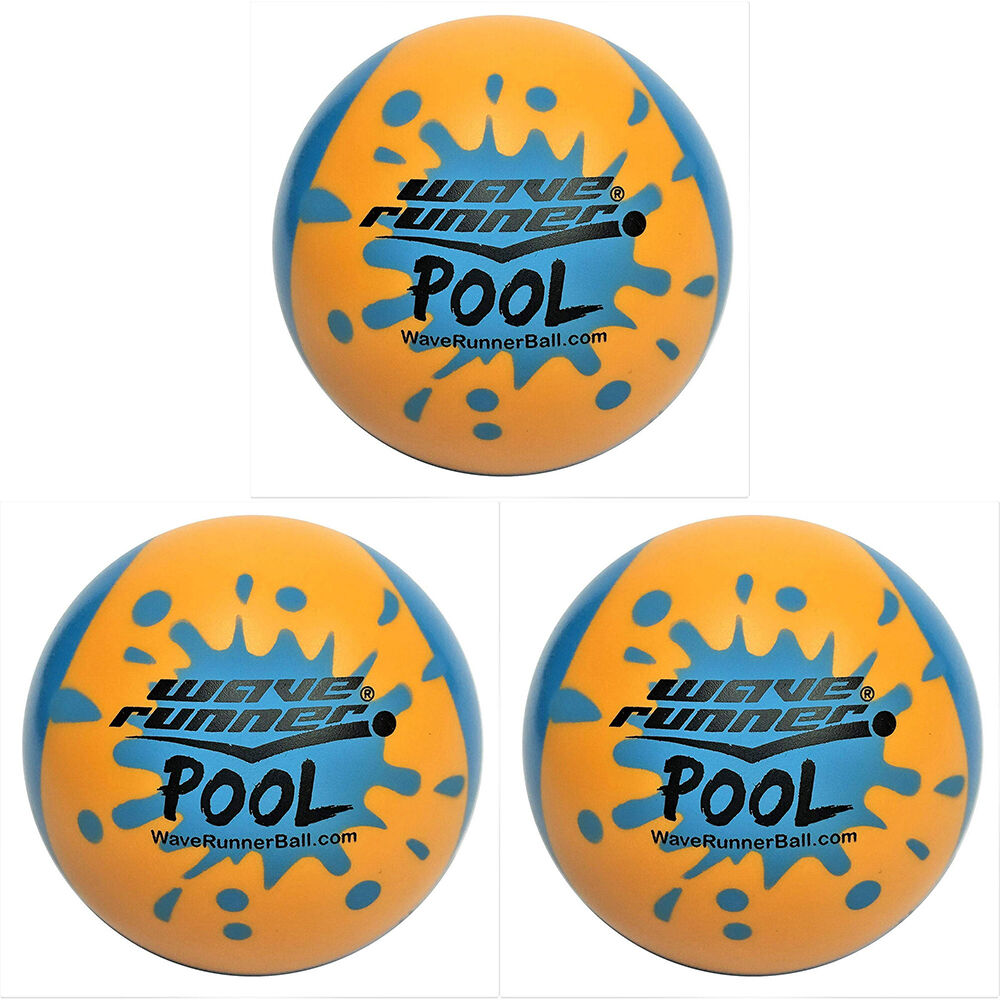 3PK Waverunner Kids/Childrens Pool Ball in PVC Box - Assorted - Online ...