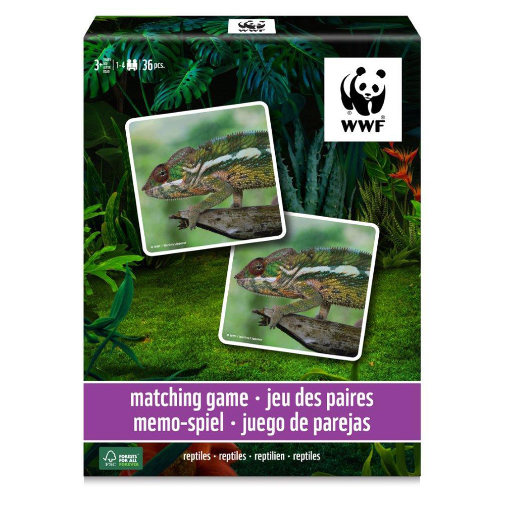 WWF Memory Matching Game Reptiles Kids/Children 3y+ - Online | KG ...