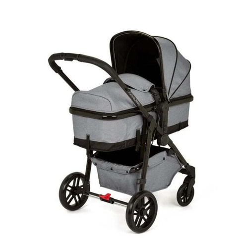 Ickle Bubba Baby V3 Stomp 4Wheel Pram Space Grey & Black - Online | KG ...