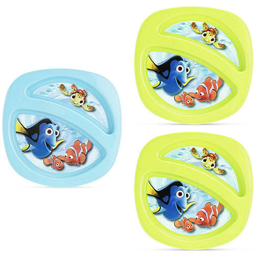 Disney Finding Nemo Toddler Sectioned Plate 3 Pack - Online | KG Electronic